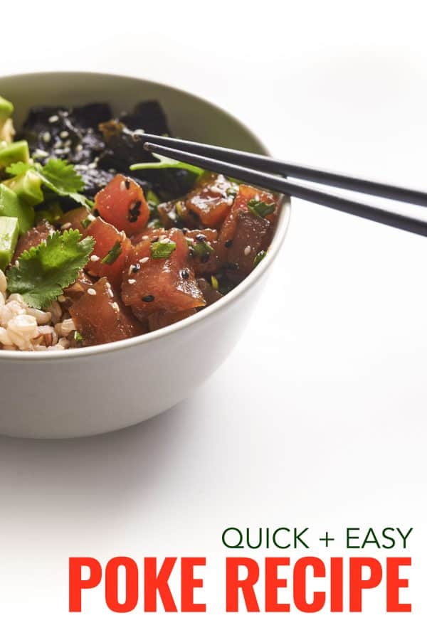 How to Make Poke at Home in Just 5 Minutes! - Bacon is Magic