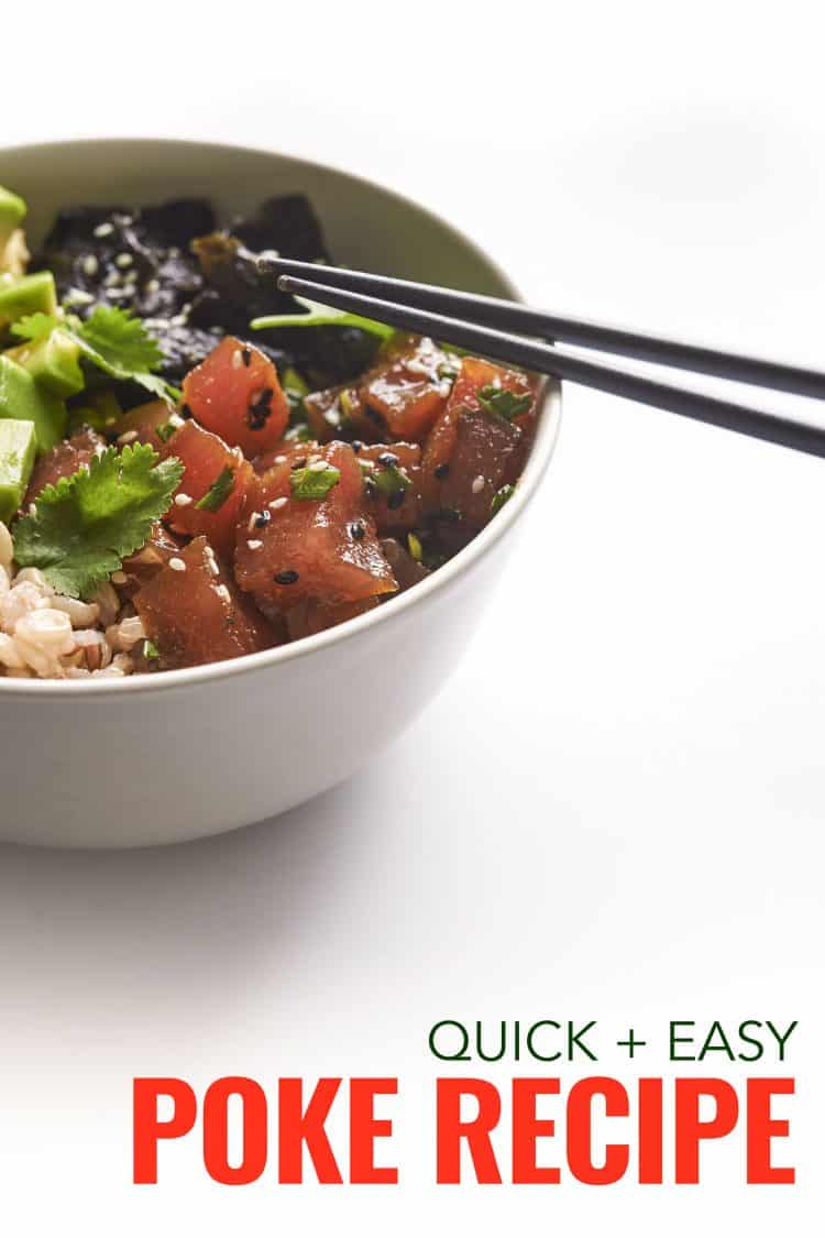 How to Make Poke at Home in Just 5 Minutes! - Bacon is Magic