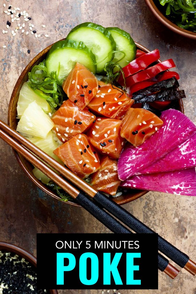 How to Make Poke at Home in Just 5 Minutes! - Bacon is Magic