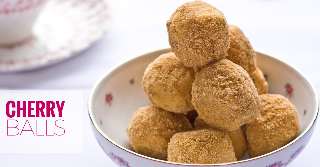 Traditional Cherry Balls Recipe Perfect for Christmas - Bacon is Magic