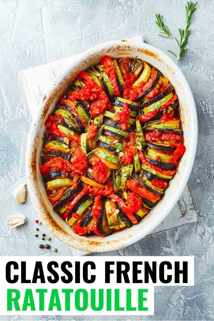 Easy One-Pot Ratatouille Recipe - Classic French Vegan + Gluten Free