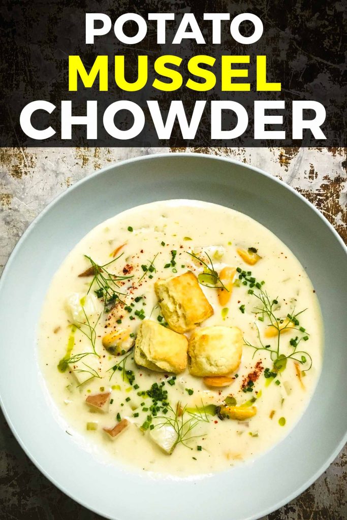 A Chef's Recipe for Mussel Chowder - Bacon is Magic