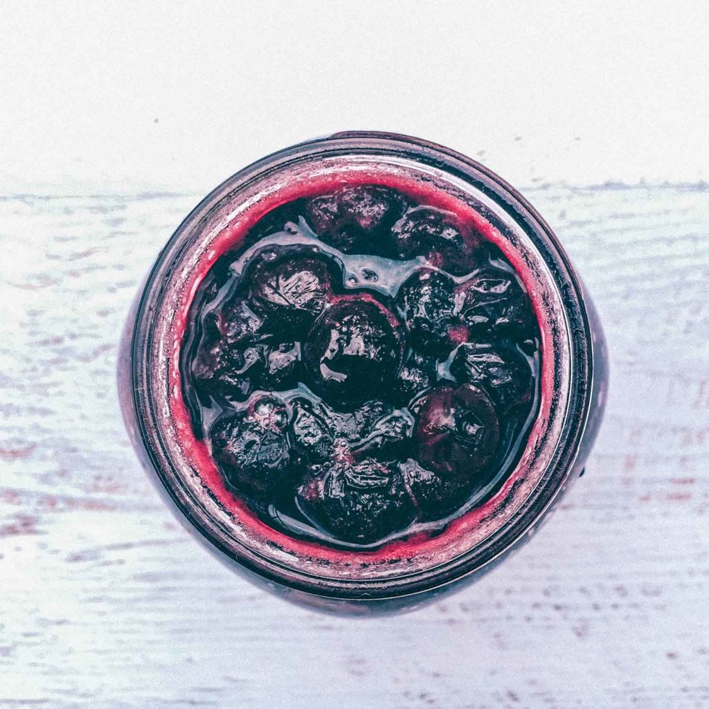 10 Minute Pickled Blueberries - Easy Fridge Pickle Recipe