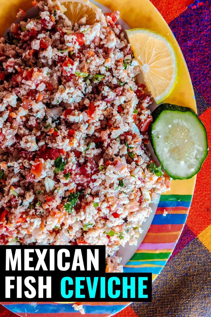 Mexican Fish Ceviche from Colima - Bacon is Magic