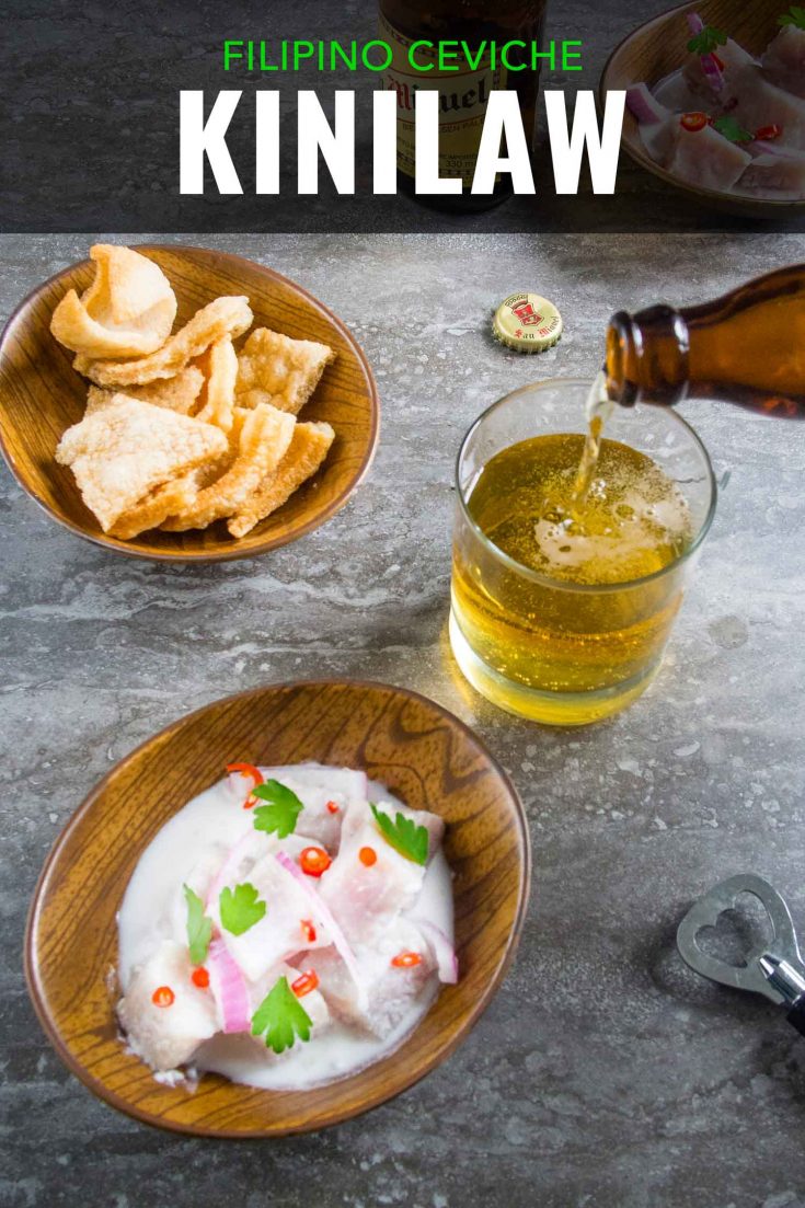 Authentic Filipino Kinilaw Recipe - Easy Fish Ceviche (Kinilaw Na Isda)