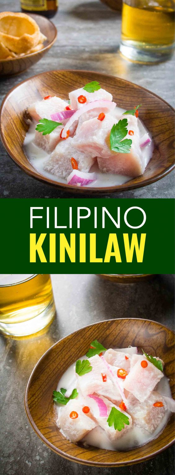 Authentic Filipino Kinilaw Recipe - Easy Fish Ceviche (Kinilaw Na Isda)