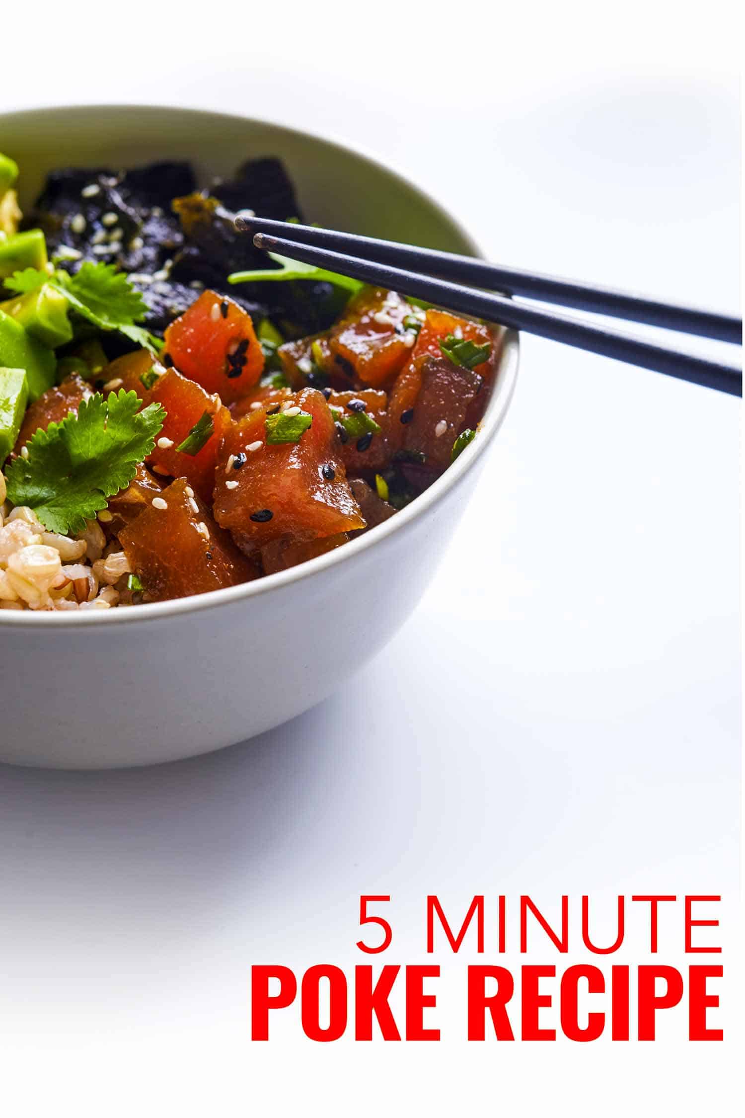 How to Make Poke at Home in Just 5 Minutes! - Bacon is Magic