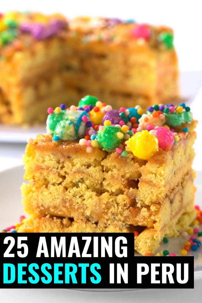 25 Peruvian Desserts to Satisfy Your Sweet Tooth - Bacon is Magic