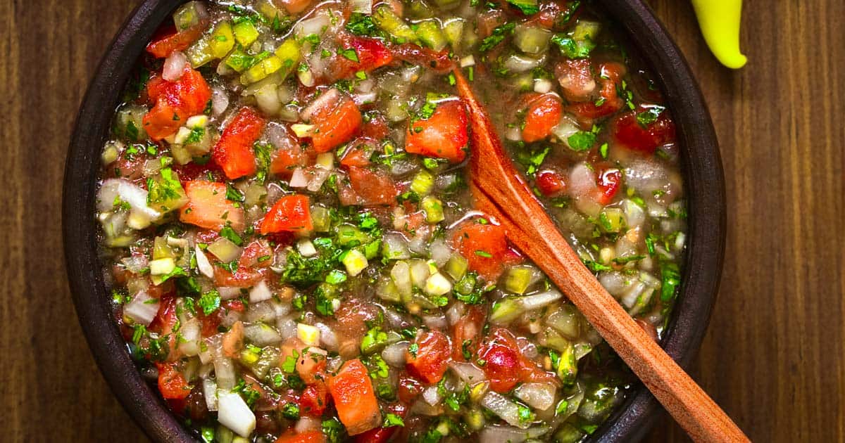 Pebre Recipe - Authentic Chilean Salsa - Bacon is Magic