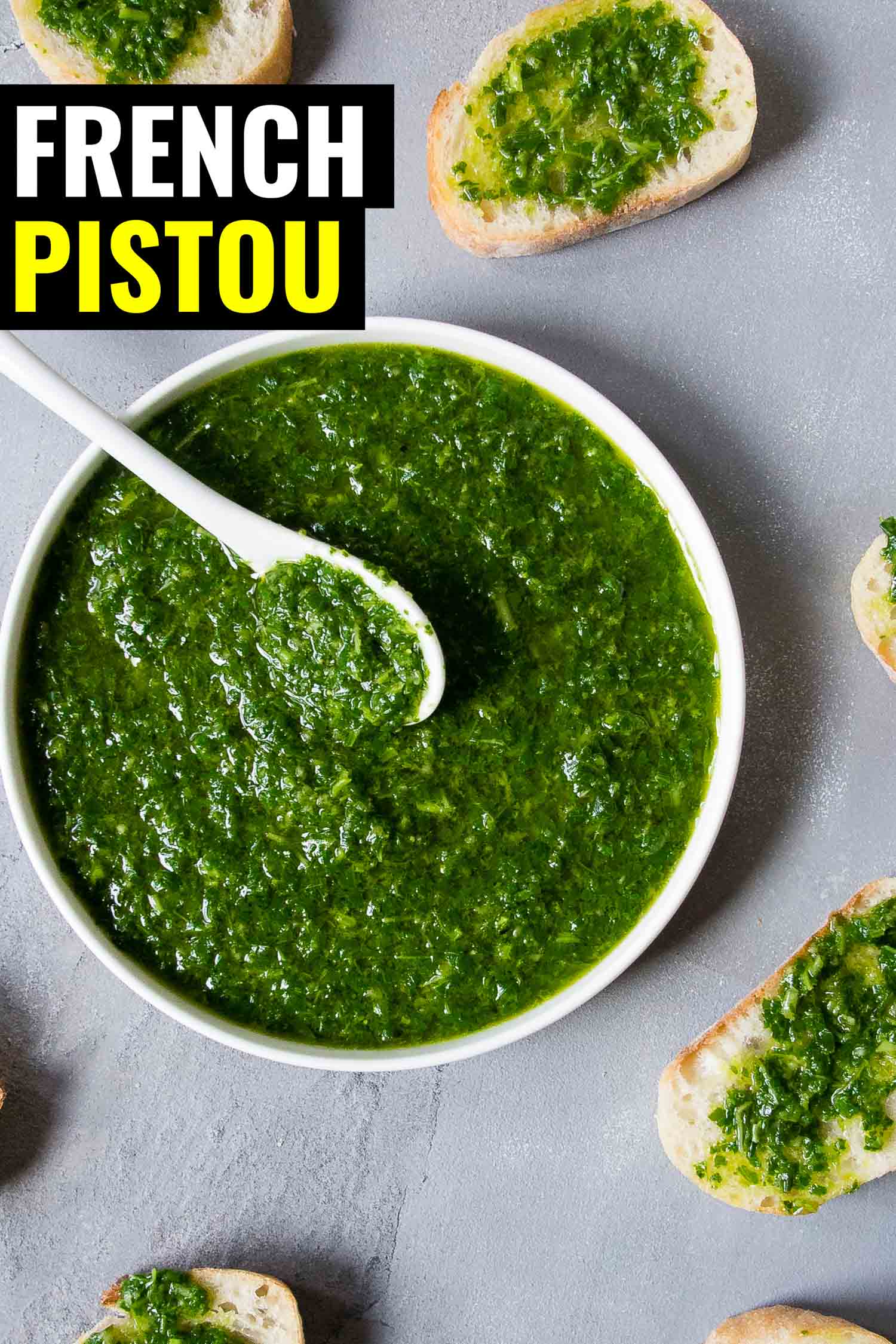 What is Pistou? 4 Ingredient French Sauce + It's Vegan!