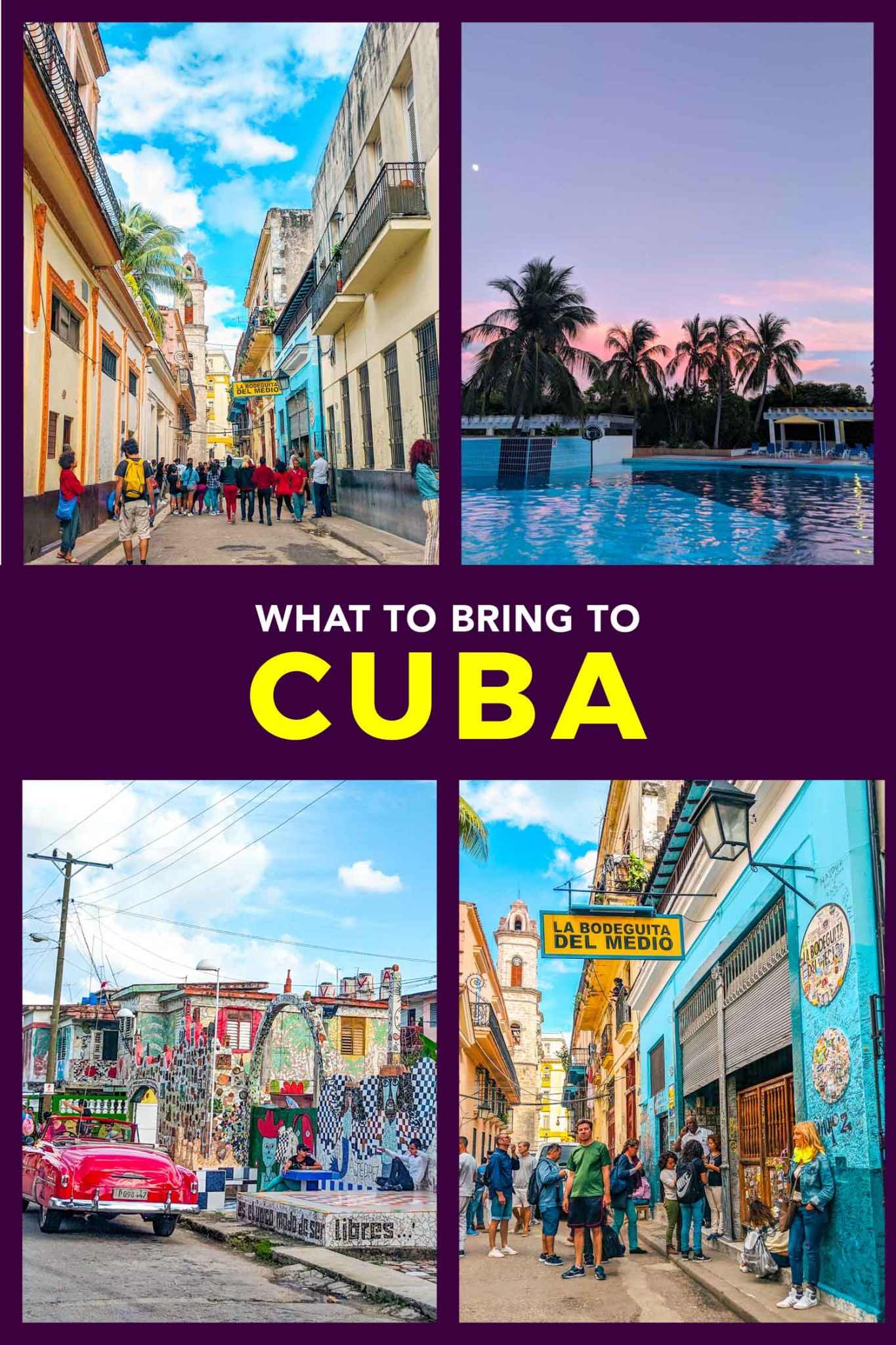What to Bring to Cuba in 2020: Printable Cuba Packing List