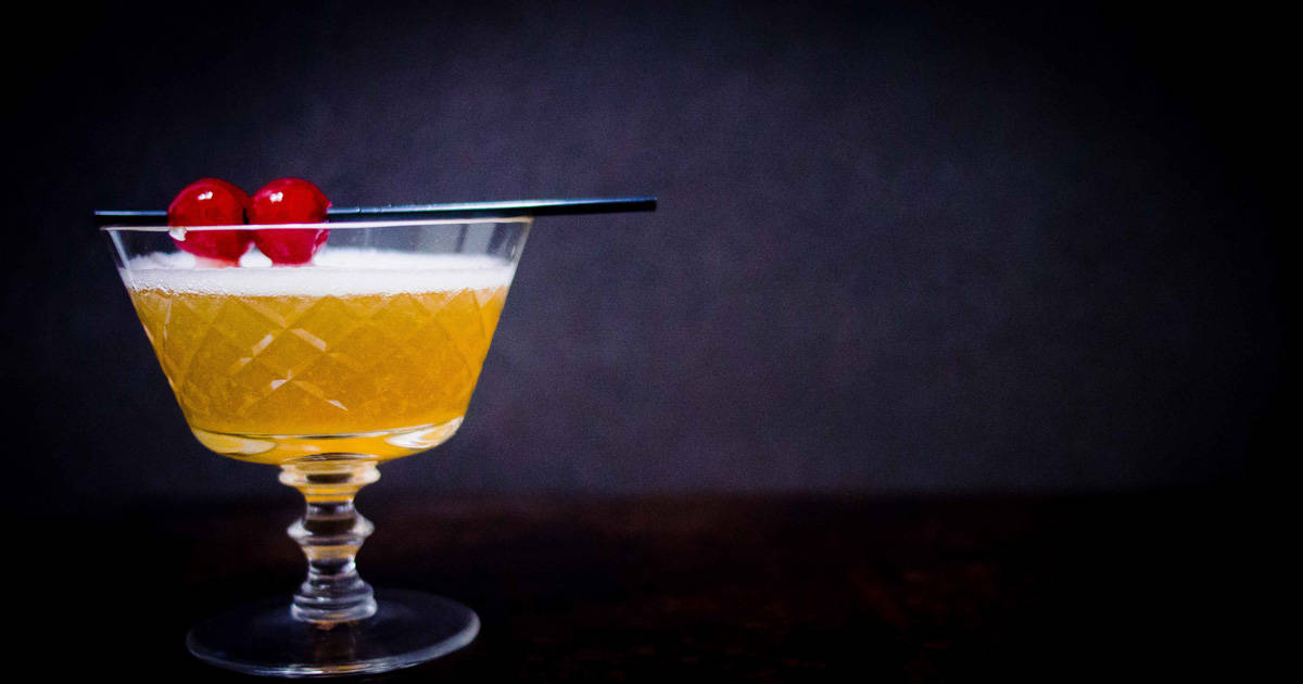 Boston Sour Cocktail: A Smoother Version of a Whiskey Sour - Bacon is Magic