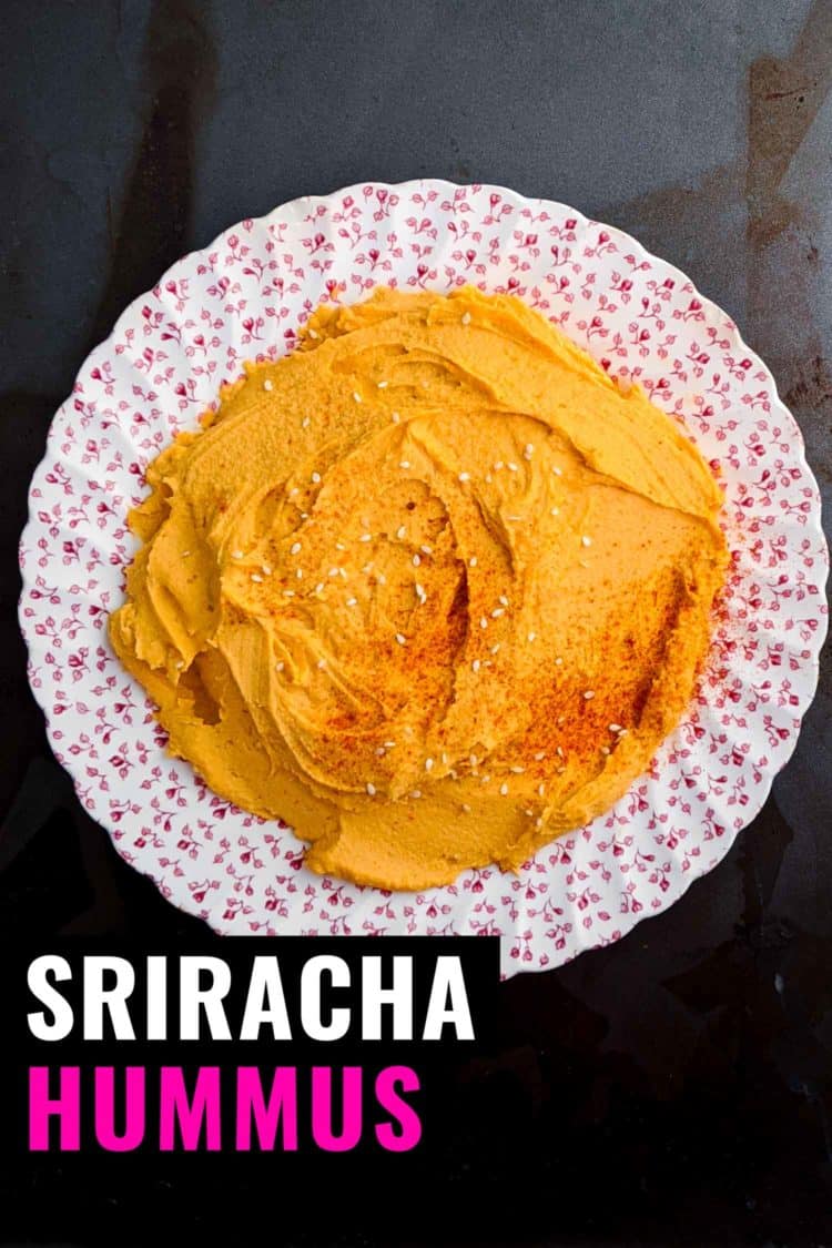 A Sriracha Hummus Recipe So Easy You'll Never Buy Hummus Again