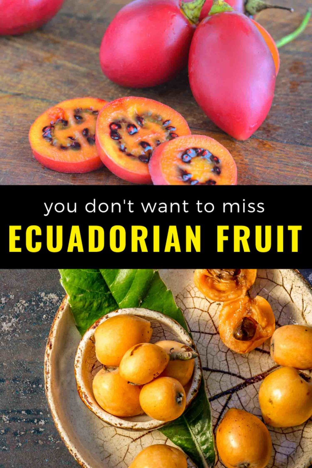23 Ecuador Fruits You'll Love + PHOTOS | Bacon is Magic