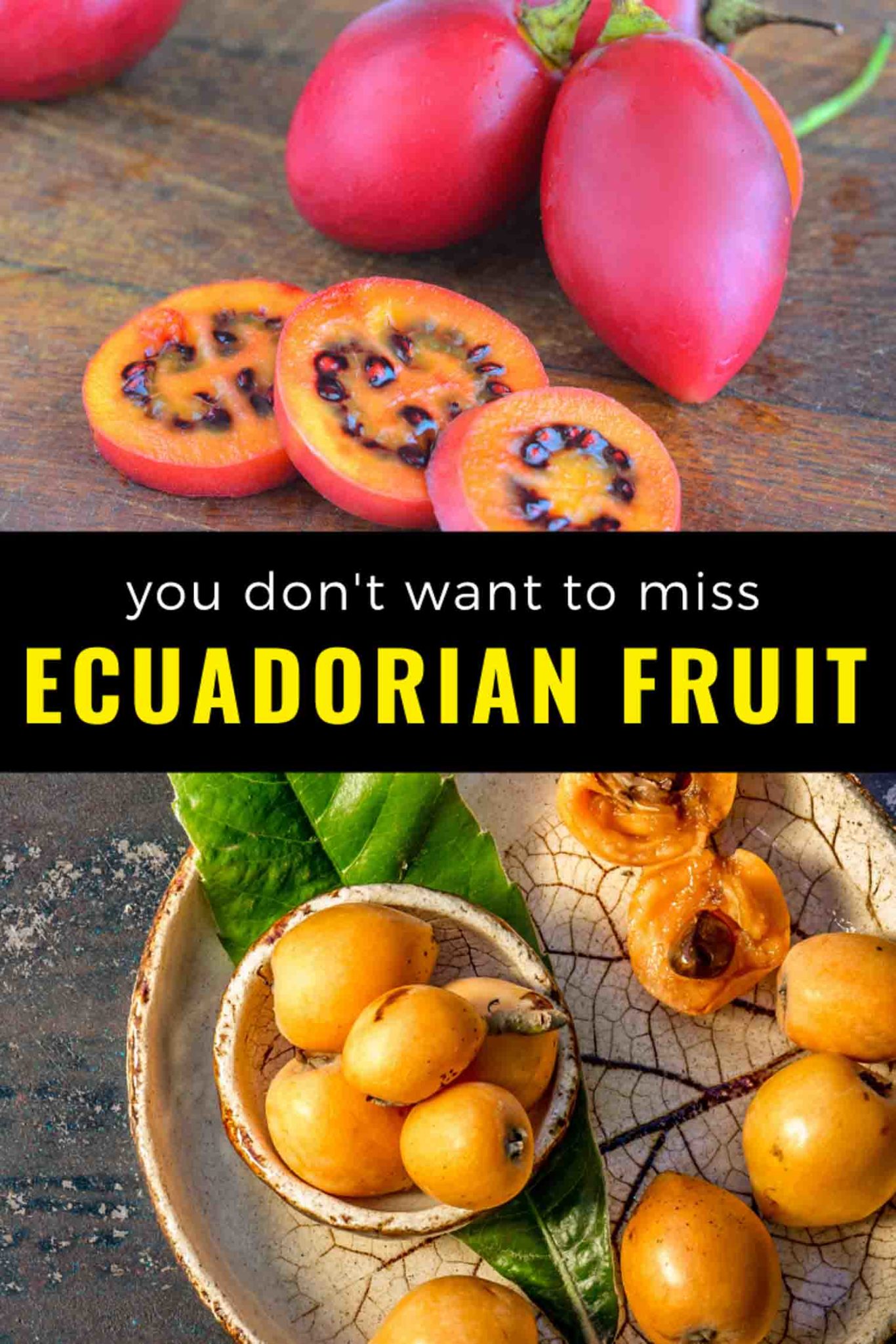 23 Ecuador Fruits You'll Love + PHOTOS | Bacon is Magic