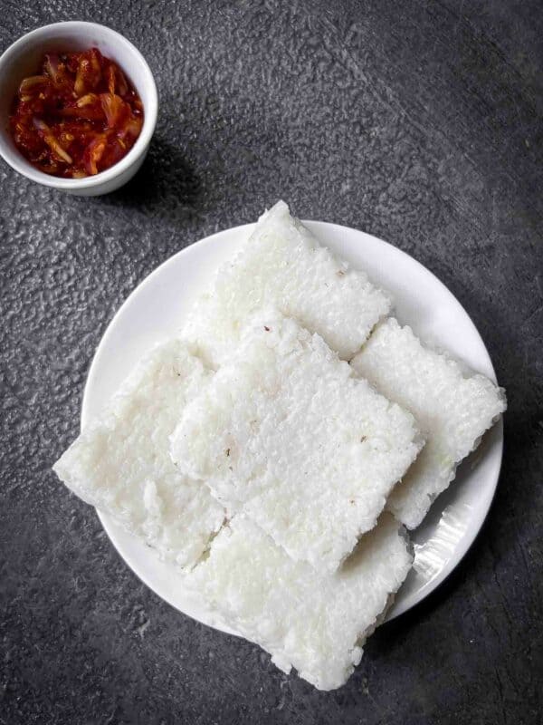 Easy 2 Ingredient Milk Rice - Kiribath Recipe